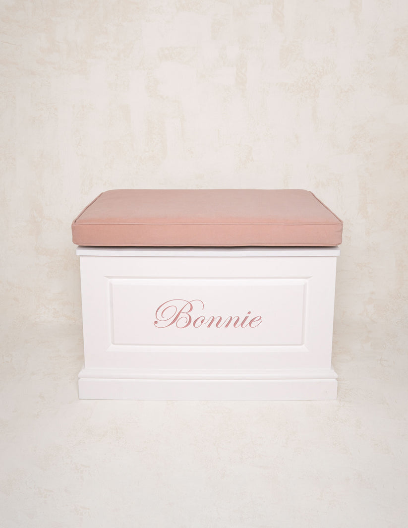 The Ottoman Toy Box with Cushion – Little Craft and Co